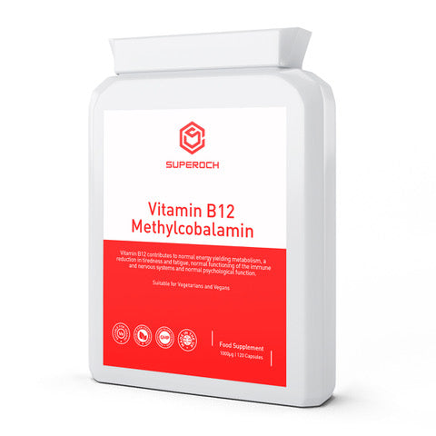Vitamin B12 High Strength (120 Capsules) – superoch.co.uk